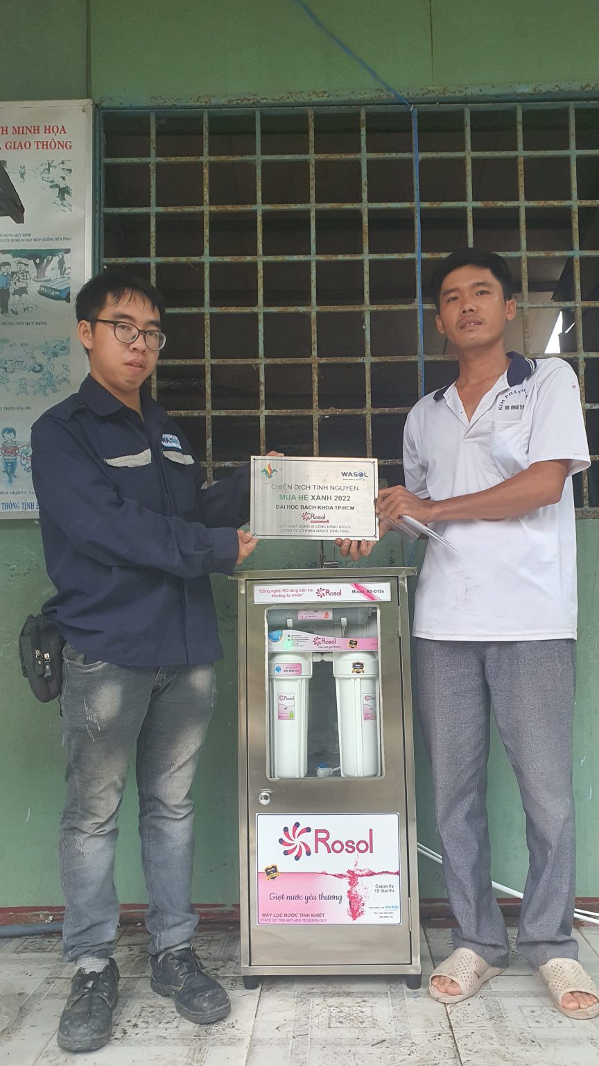 Wasol Corporation đồng hành cùng đại học Bách Khoa Mùa Hè Xanh 2022 - WASOL