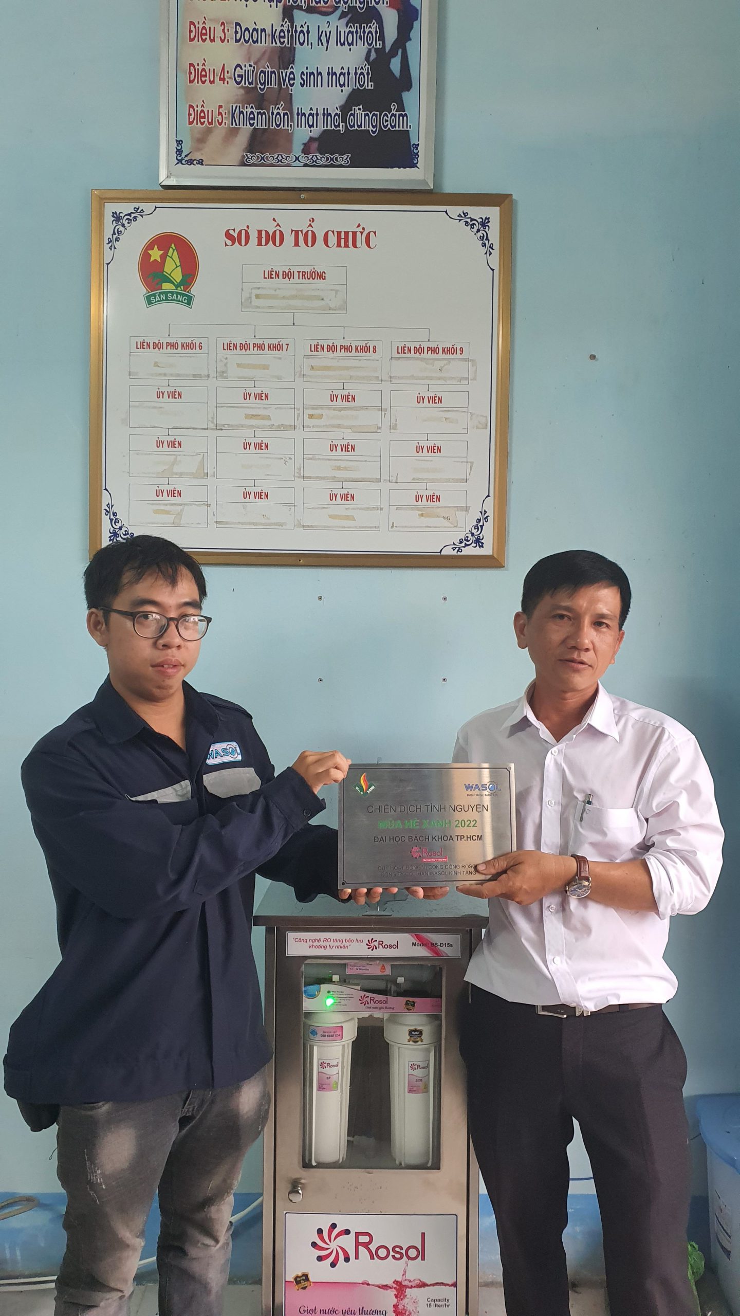 Wasol Corporation đồng hành cùng đại học Bách Khoa Mùa Hè Xanh 2022 - WASOL